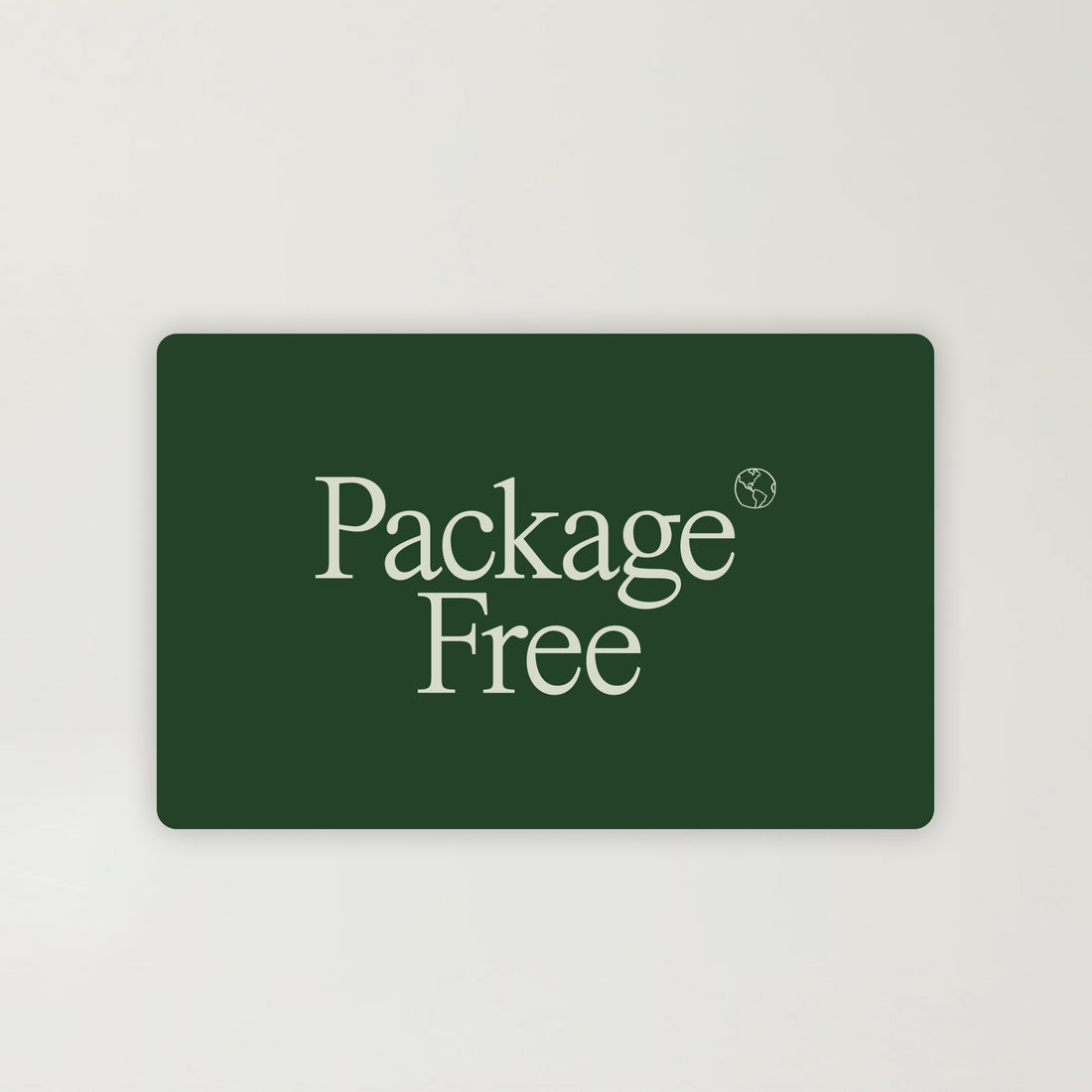 Package Free Digital Gift Card